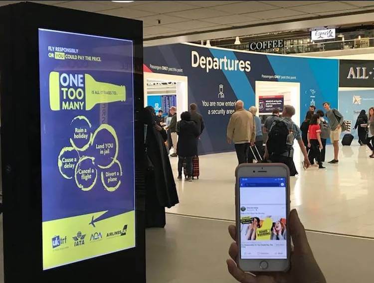 UK aviation industry reintroduces "One Too Many" campaign to prevent ...